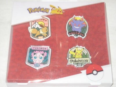 POKEMON pin set x4 NEW | eBay Australia