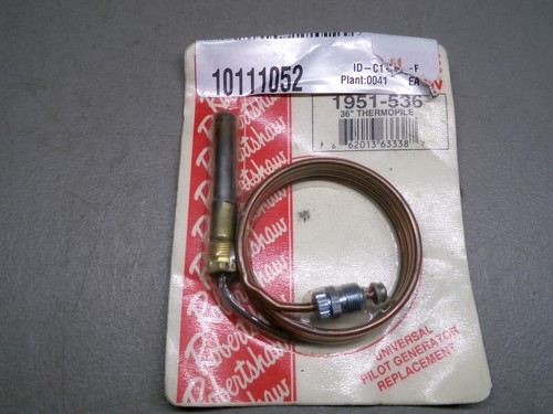 ROBERTSHAW 1951-536 36" THERMOPILE 750MV | eBay