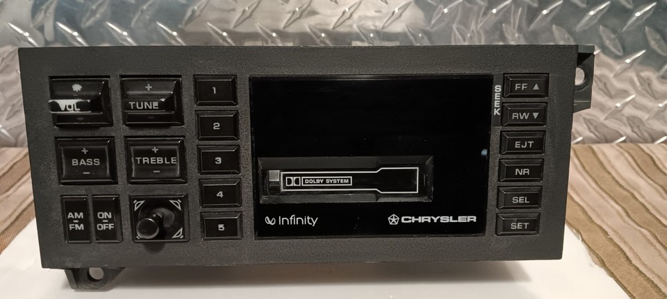 1987-1996 Chrysler Dodge Dolby Infinity Am/Fm Cassette Factory OEM ...