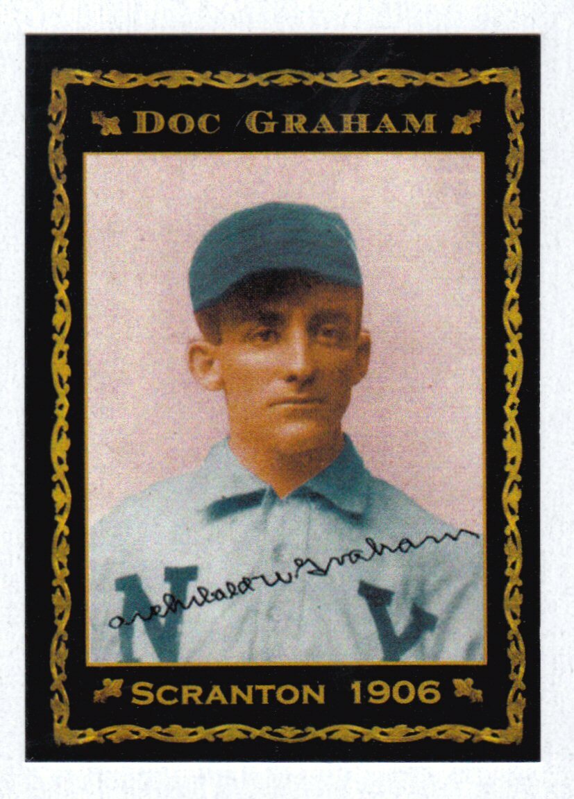 Doc "Moonlight" Graham Scranton, New York League batting champion / NM+ ...