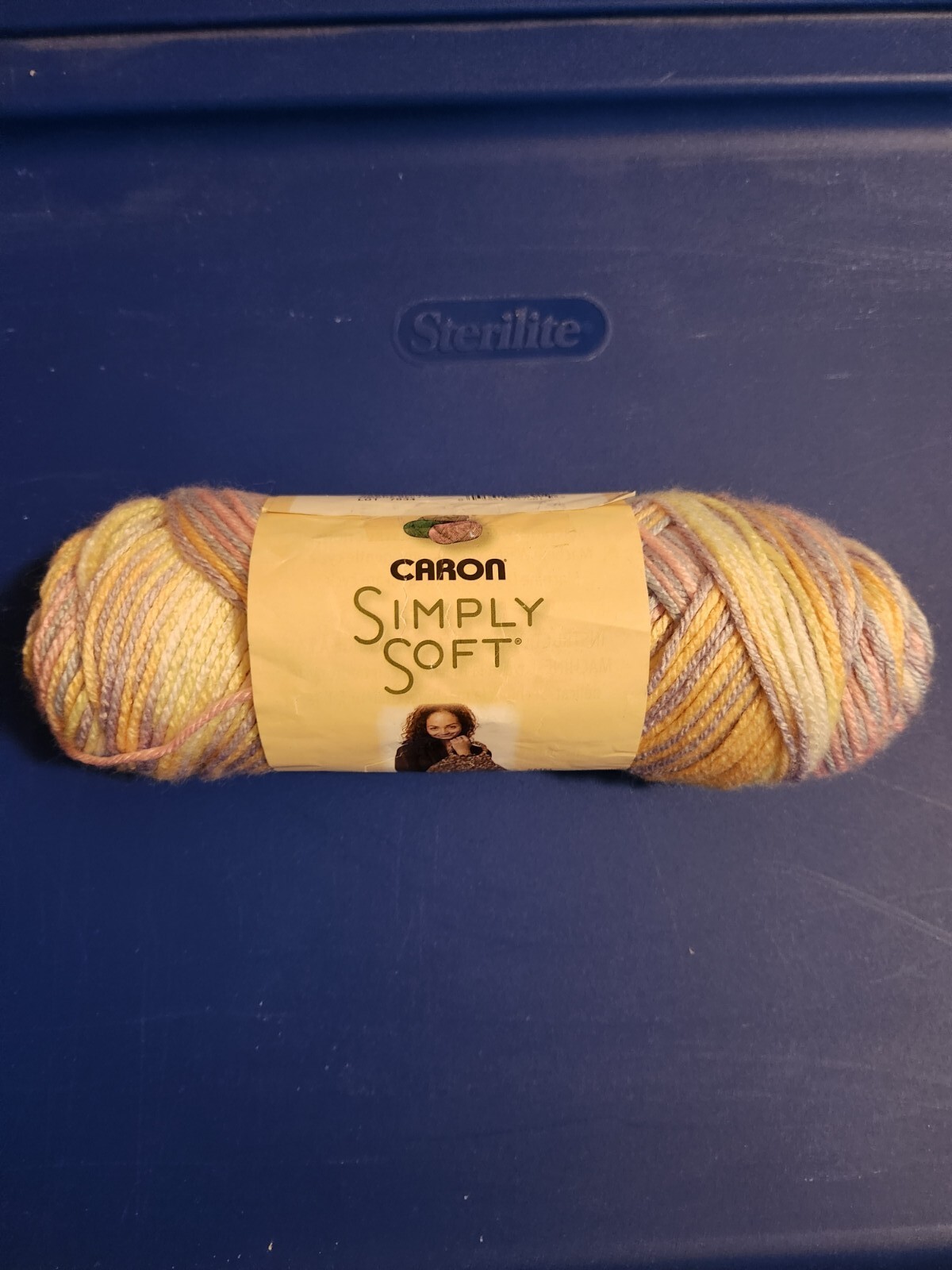 Caron Simply Soft Yarn Baby Brights Ombre 9801 Pastel 4 Oz 208 Yards ...
