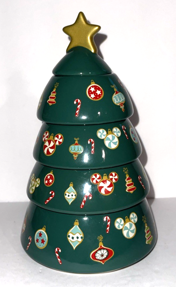Disney Parks Mickey Mouse Christmas Tree Stacking Measuring Cup Set B*B ...