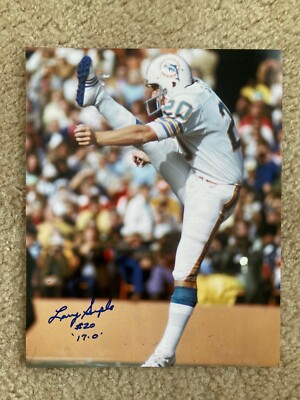 Dolphins Larry Seiple Signed 8x10 W/COA | eBay