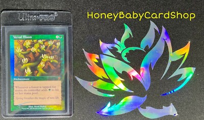 MTG Seventh Edition 2001 Vernal Bloom Foil NM Card English 7ED Rare | eBay