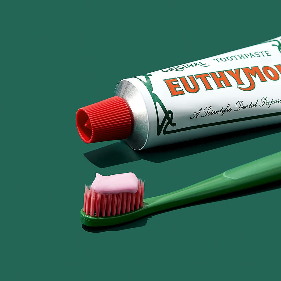 No Fluoride Toothpaste Antibacterial Anti-Plaque Euthymol Toothpaste ...