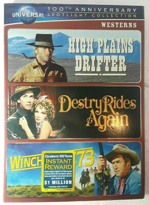 Westerns (DVD, 2012, 3-Disc Set, 100 Years of Universal 100th ...