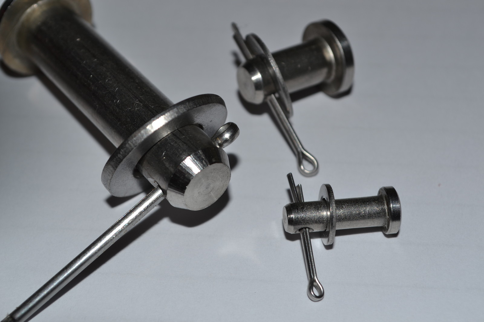 Stainless Steel clevis pins with split cotter pin and washer 5mm 6mm ...