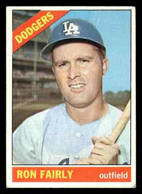1966 Topps Ron Fairly #330 - Los Angeles Dodgers | eBay