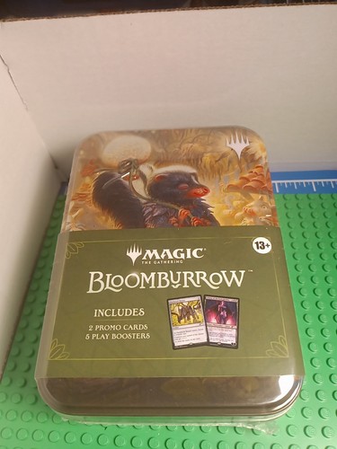 Magic - MTG Bloomburrow Collector Tin -Badger - Sealed and Unopened | eBay