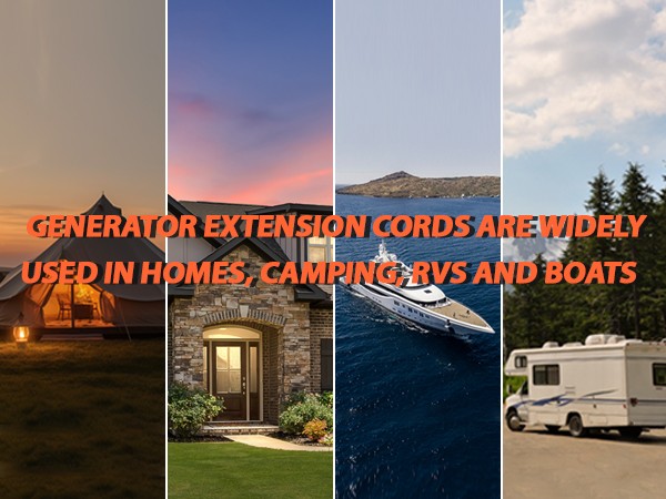 25FT 30A RV Extension Cord and Power Inlet Box w/Twist Lock Connector ...