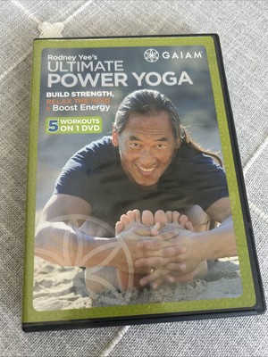 Rodney Yee's Ultimate Power Yoga DVD w/ 5 Workouts By Gaiam | eBay