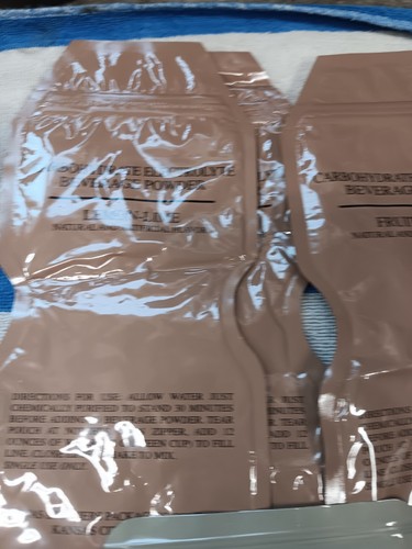 MRE Meal Ready To Eat Variety Pack Drinks Snacks | eBay