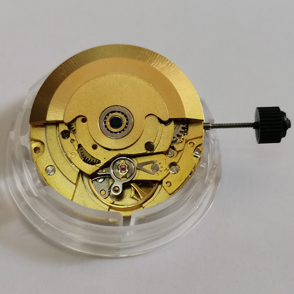 3 Hands Golden Automatic Mechanical Movement Repairing Parts For 2824 ...