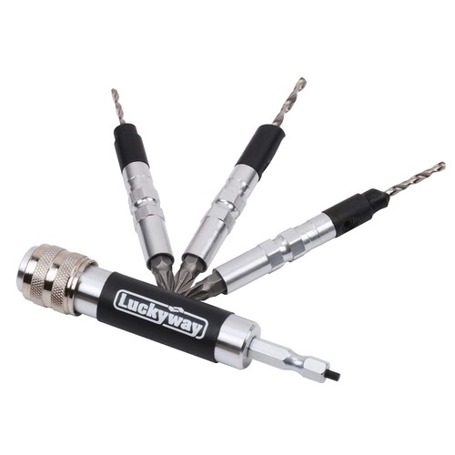 Countersink Drill Bit Set #6, #8, #10 for Wood, Drill Counter Sink Flip ...