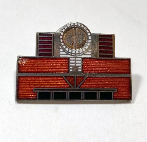 Vintage ACME Studio San Francisco MoMA Enamel Lapel Pin by Architect ...