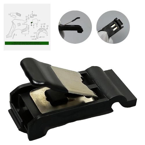 New For Toyota Black Plastic Fuel Filler Door Lid Spring Assembly ...