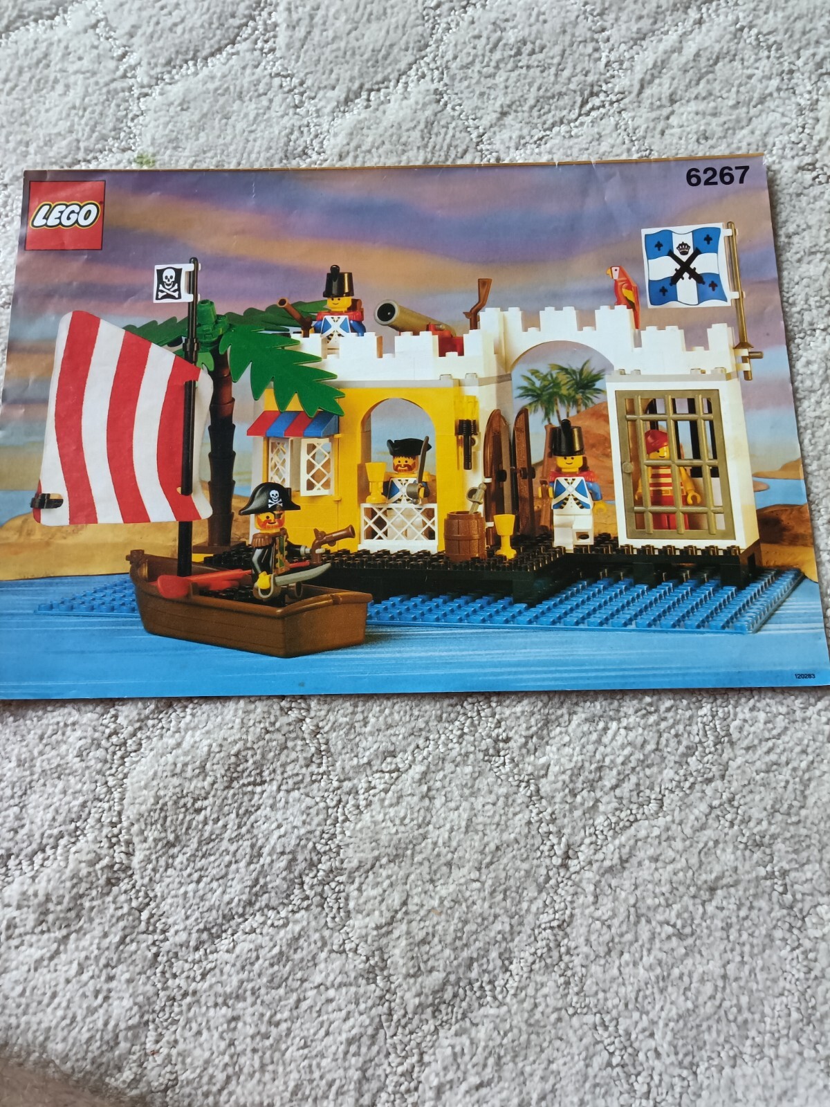 Lego Pirates 6267 Lagoon Lock-Up Manual Only | eBay