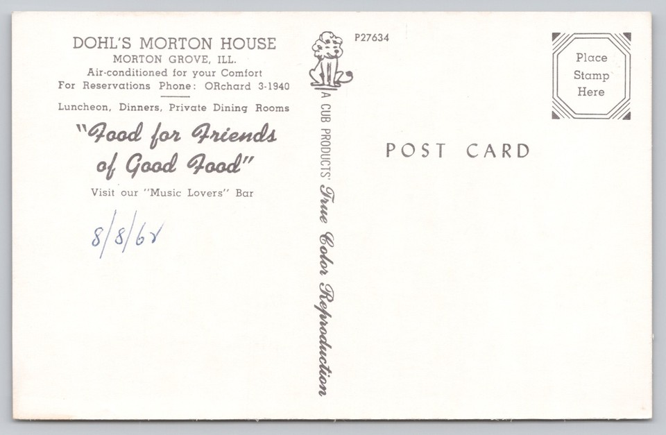 Dohl's Morton House Lincoln Ave Morton Grove Illinois 1960s Vintage ...