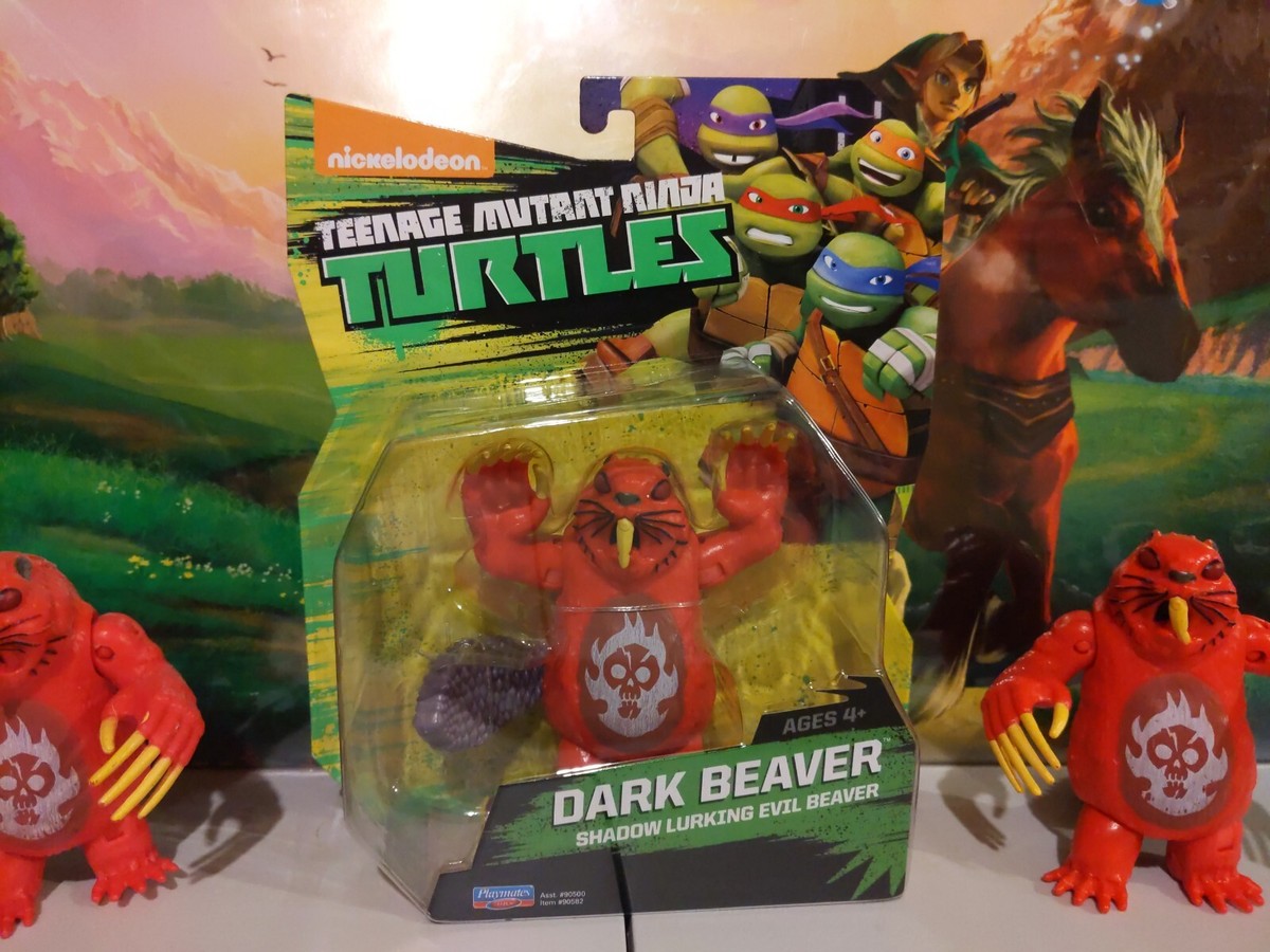 Tmnt Dark Beaver Action Figure Teenage Mutant Ninja Turtles BST AXN