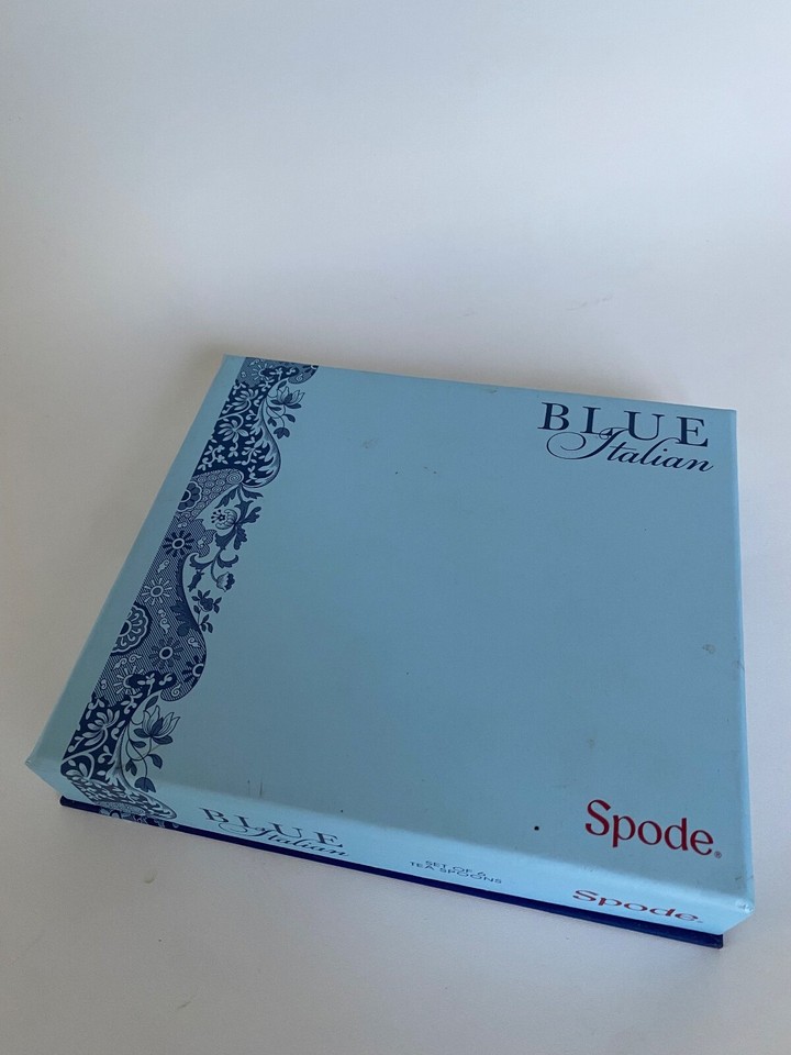 Italian Blue Spode Silver Spoon & Fork Set | eBay