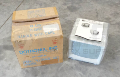 NEW DOTRONIX 12VM1050 DOT-X CRT MONOCHROME VIDEO MONITOR 12" | eBay