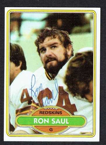 Ron Saul #351 signed autograph auto 1980 Topps Football Trading Card | eBay