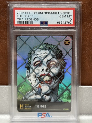 2022 DC Joker Chapter 1: Legends A3740 PSA 10 Gem Mint (Graded Card ...