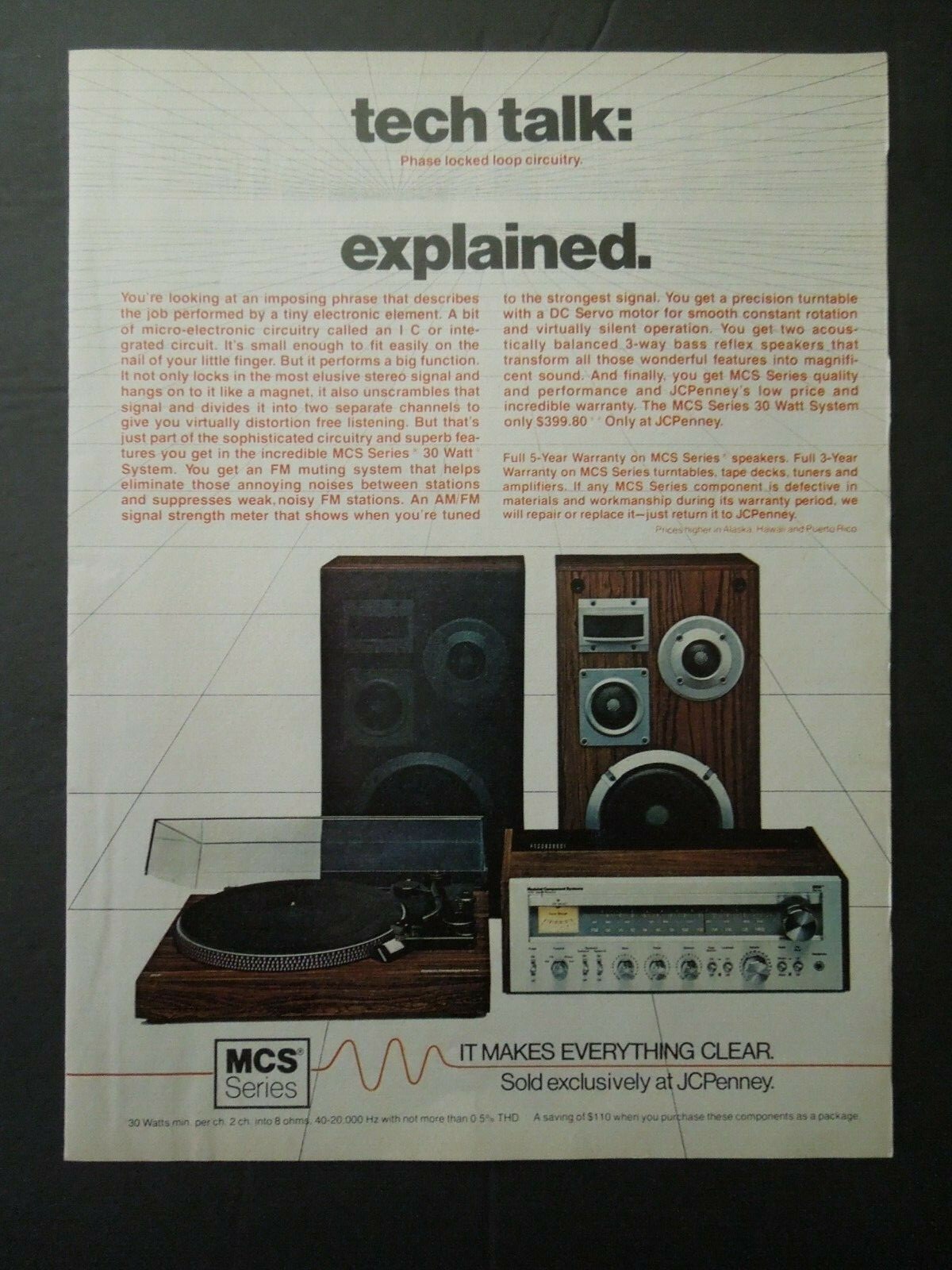 JC Penney MCS system questions | Steve Hoffman Music Forums