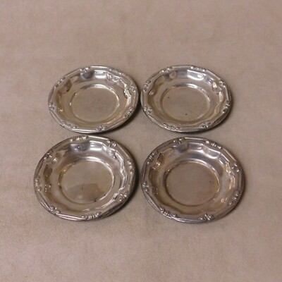 Set of 4 Camusso Sterling Ind. Peruana 2 3/4" Bowls + | eBay