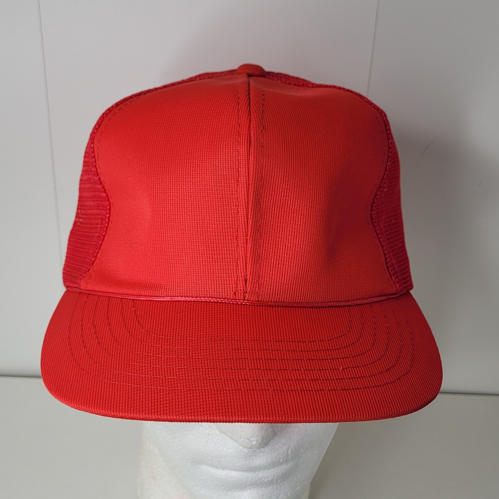 Red Blank Snapback
