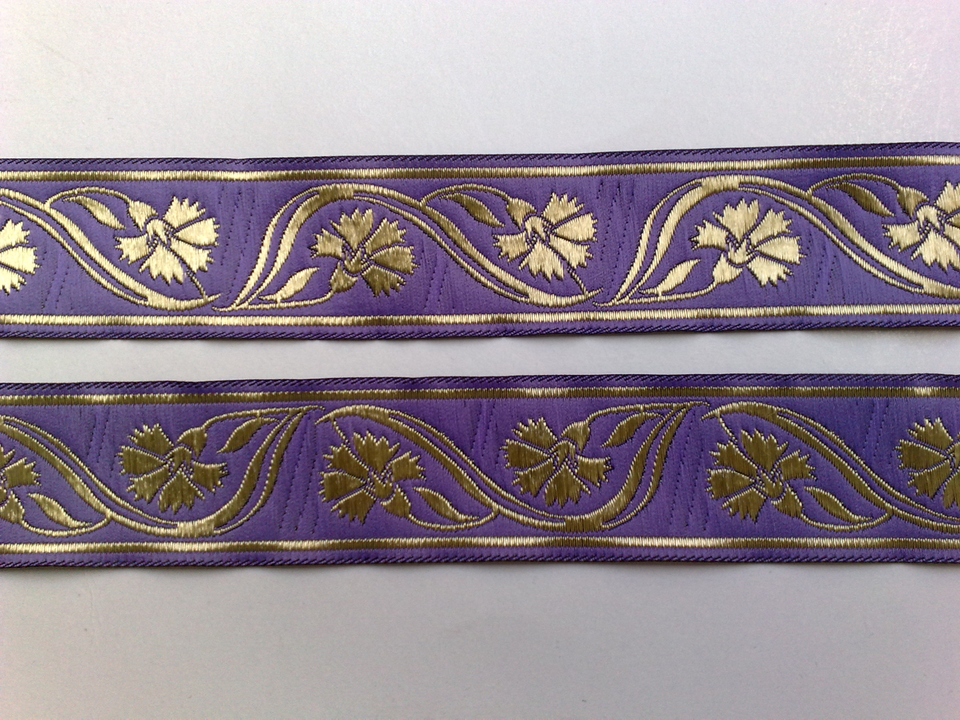 aus Farben wählen 2m Borte 1,75€/m Ranken Blumen Webband Tracht 35mm ...