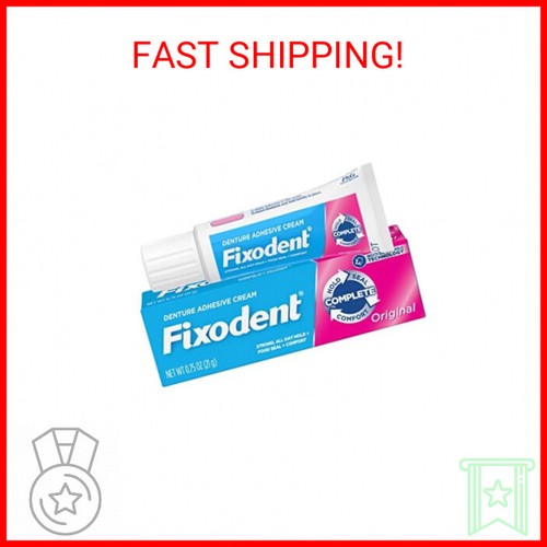 NEW Fixodent Complete Original Denture Adhesive Cream 0.75 oz | eBay