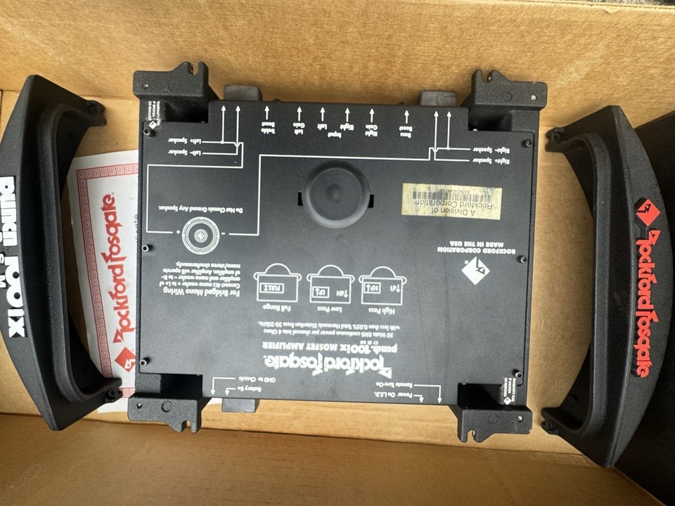 Rockford Fosgate PUNCH 100ix Car Audio Amplifier , Never Used | eBay