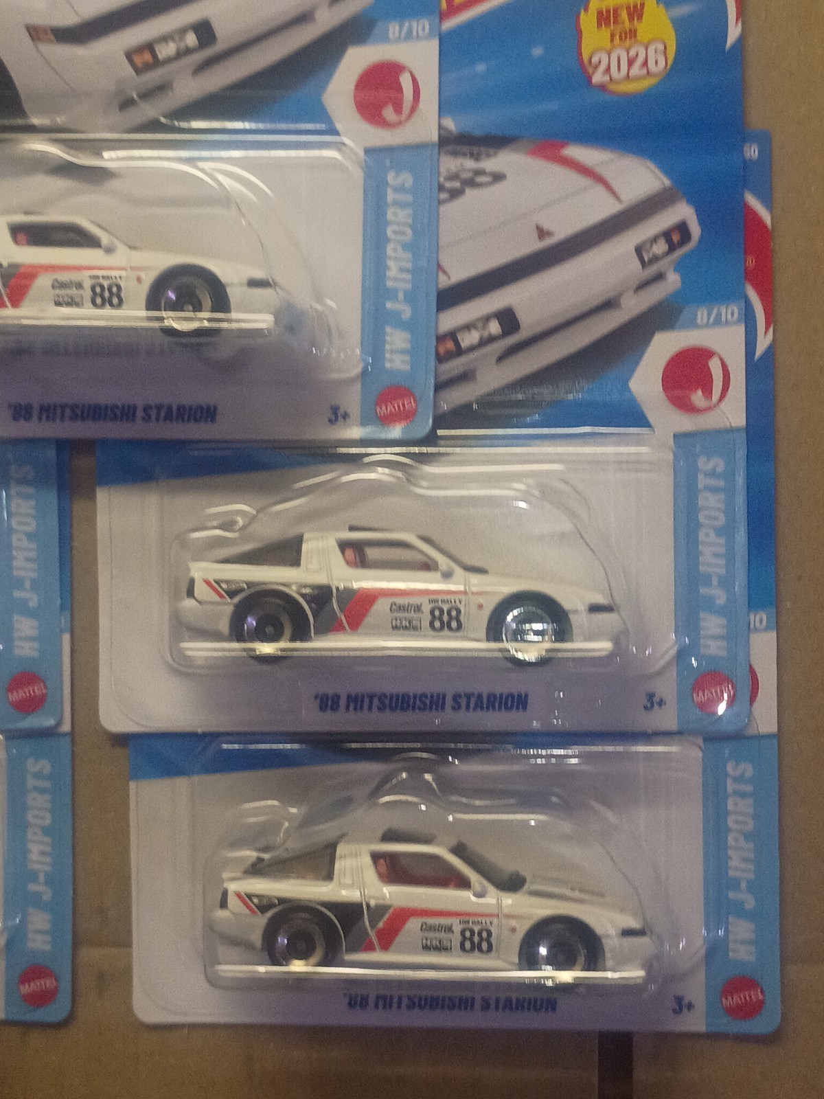 Hot Wheels 2026 Mix J '88 Mitsubishi Starion Conquest NEW Model US Card ...