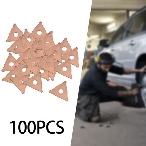 100x Triangle Washer Automotive Garage Metal Shrink Tools Dent Puller ...
