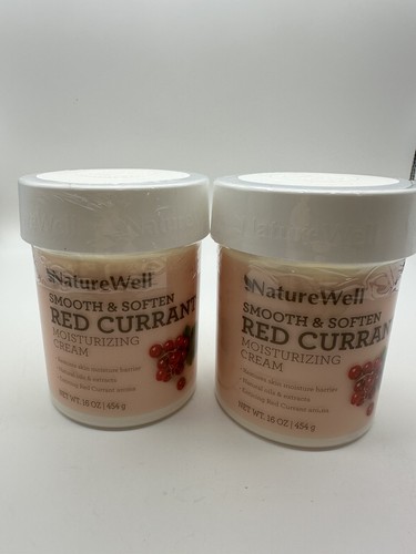2 Pack Nature Well Red Currant Moisturizing Face & Body Cream (16 oz ...