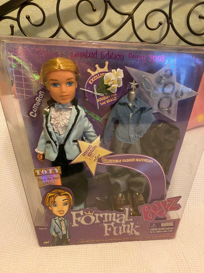 Bratz Boyz Limited Edition Prom 2003 Formal Funk Cameron Fashion ...