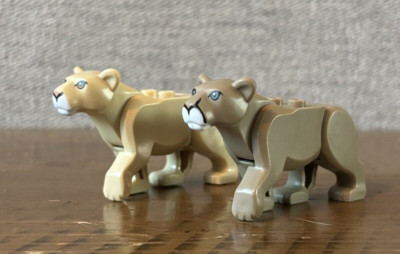 LEGO® Minifigure Lioness Light and Dark tan | eBay