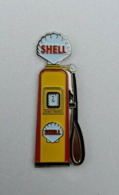 UK PETROL / GAS PUMP PIN 'SHELL' | eBay