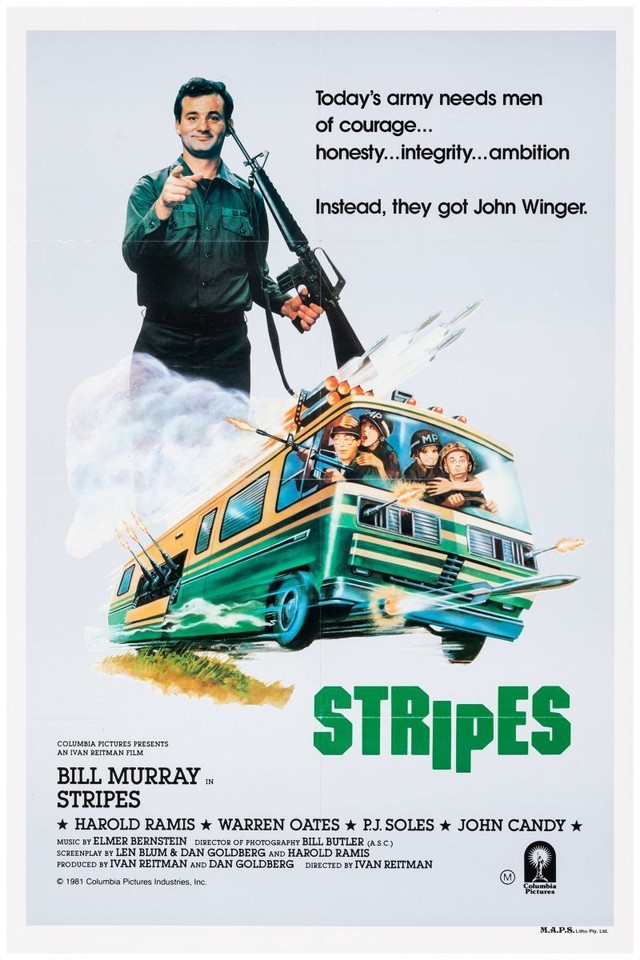Stripes Bill Murray / XXL Poster - 36"x24" (#2394) | eBay Australia