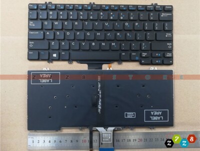 New For Dell Latitude E5250 E5250T E5270 E7250 E7270 US Laptop Keyboard ...
