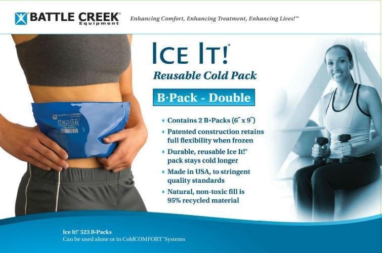 Battle Creek Double IceIt! Pack - Model 523-B | Authentic | Ice Pack ...