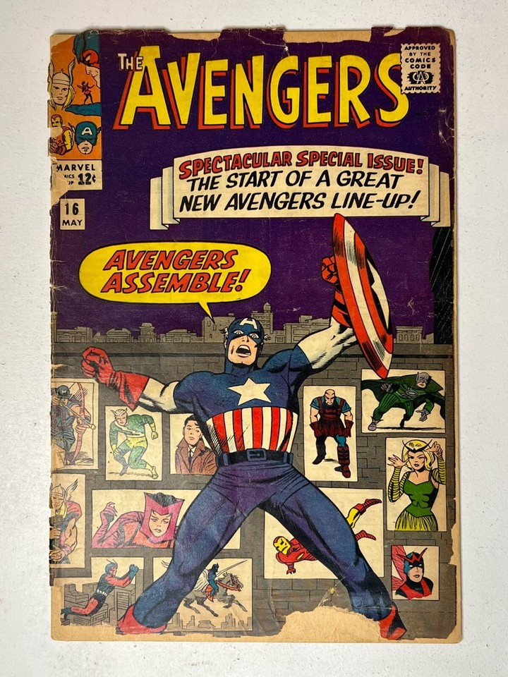 Avengers 1963 Marvel Comics Mix Silver - Bronze age -YOU PICK THE ISSUE ...