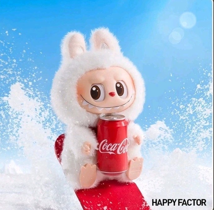 La Bubu Labubu The Monsters Coca-Cola Series Plush Figure Coke Bottle ...