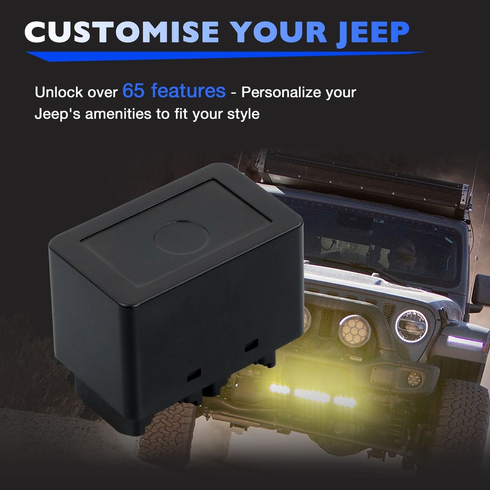Mini Programmer For 2018-2023 Tazer Jeep Wrangler JL Wrangler 4XE ...