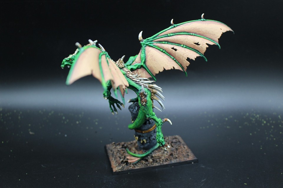 Warhammer Old World Fantasy Warpfire Dragon Forgeworld Painted | eBay