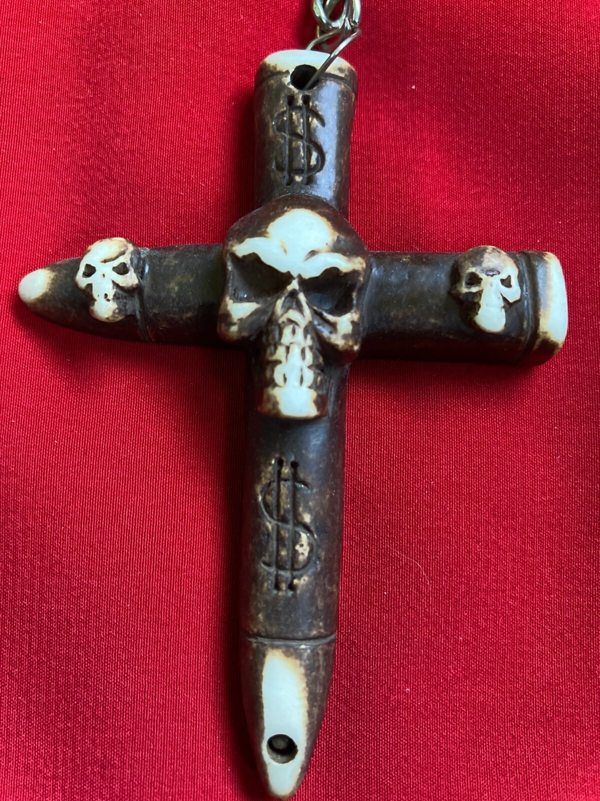 Skull Cross Money Luck Talisman Keychain | eBay