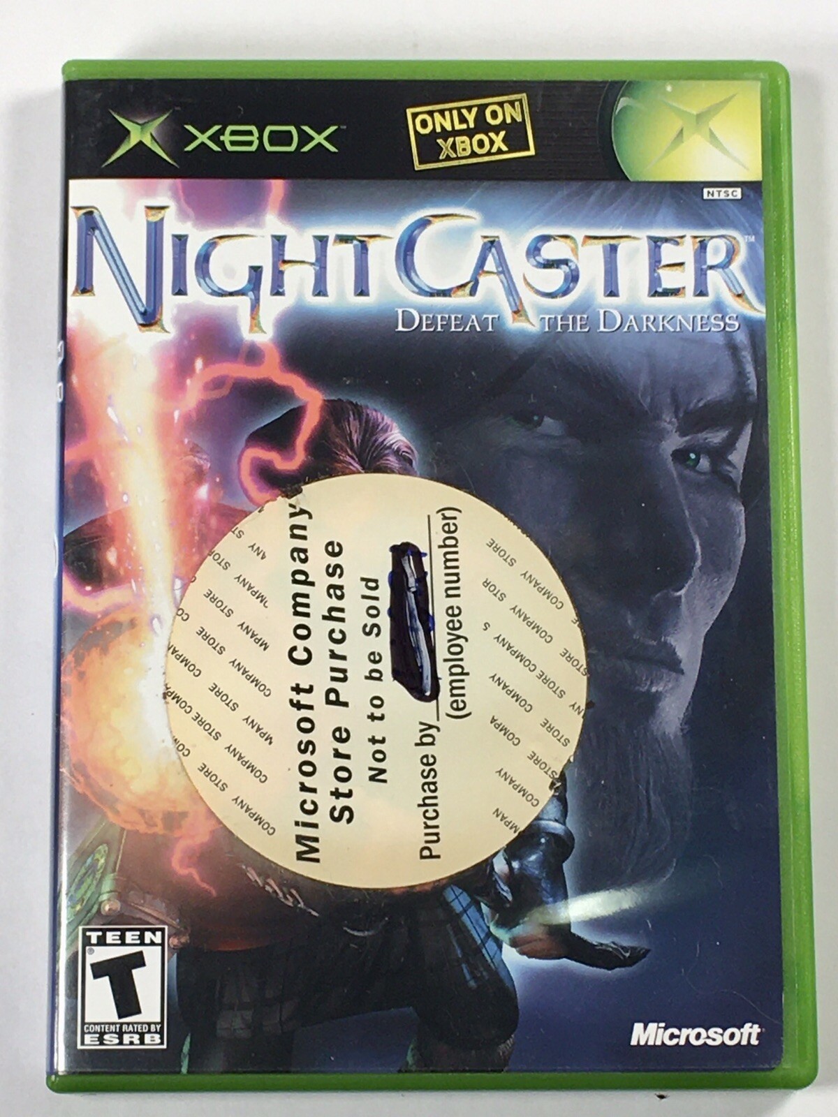 NightCaster: Defeat the Darkness Microsoft Xbox 2002 Complete TESTED ...