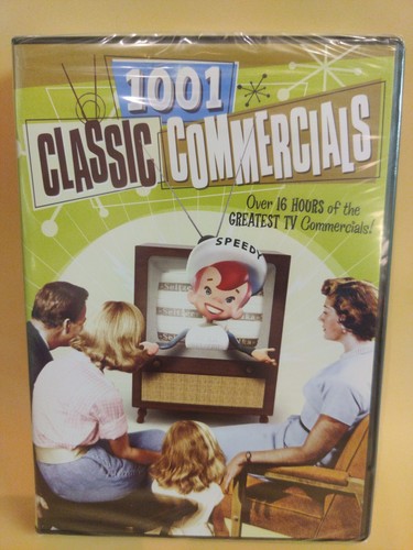 1001 Classic Commercials (DVD, 2009, 3-Disc Set) *BRAND NEW ...
