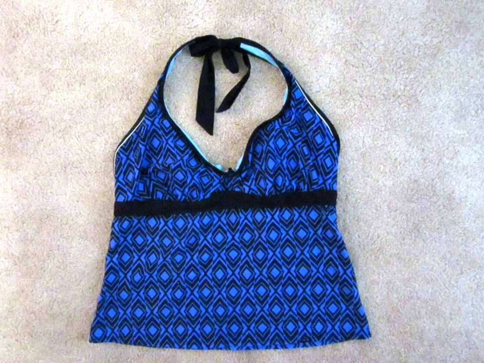 Beach Native Tankini Swimsuit Top Womens Size 40D/DD Bathing Suit Under ...